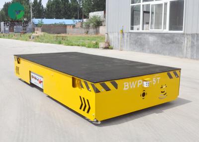 China Steel Factory Material Transfer Steerable Industrial Cart 2 Tons for sale