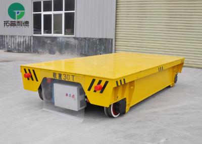 China Coal Factory 10t Equipment Transfer Electric Motorized Rail Flat Car for sale