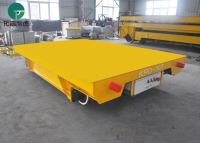 China 10 Ton Steel Factory Apply Low Voltage Railway Power Electric Transfer Cart for sale