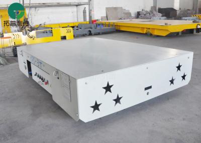 China 3 Tons Capacity Customized Sliding Line Power Motorized Rail Transfer Cart for sale