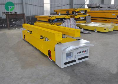 China Warehouse rechargeable automatic RGV Electrtical Rail Transfer cart for sale