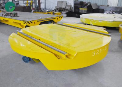China Track Mounted Electric Turntable Transfer Cart for sale