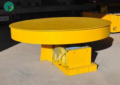 China High Quality Motorized Industrial Use Electric Rail Turntable for sale
