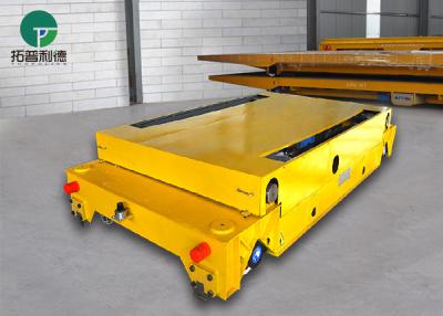 China High Frequency Metal Factory Workshop Railway 5 Ton Transfer Cart for sale