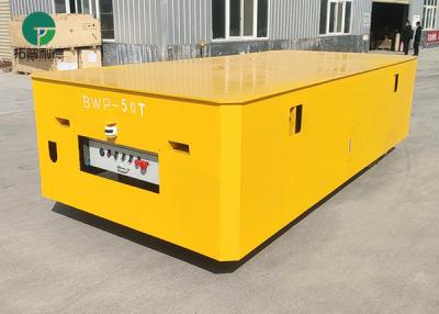 China Electric Customized Trackless Motorized Trolley 5 Tons With Pu Tires for sale