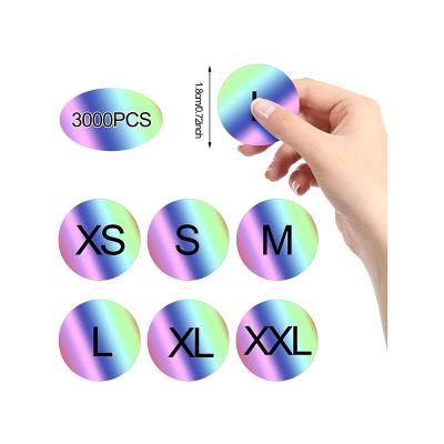China CMYK Vinyl Clothing Size Stickers Printing Adhesive Custom for sale
