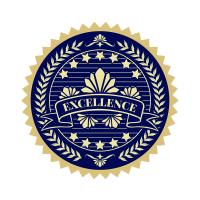 China Emboss Custom Gold Seal Sticker Waterproof Self Adhesive for sale