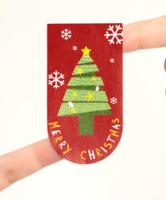China Adhesive Removable Printable Labels Waterproof for Christmas Box Sealing for sale