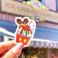 China Custom Waterproof Food Kiss Cut Stickers For Ice Cream Van Truck for sale