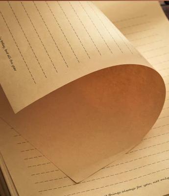 China OEM A3 A4 Brown Kraft Writing Paper For Laser Inkjet Printer Card for sale