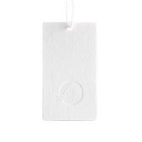 China Logo Printing Clothing Label Paper Card Hang Tags With Cotton String for sale