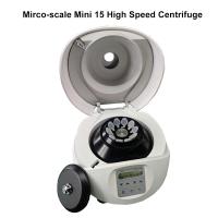 China Mini15 Laboratory Benchtop Mini Centrifuge with 15,000 RPM Brushless Motor and Nano Ceramic Coated Chamber for sale
