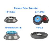 China 16500 RPM High Speed Microcentrifuge 18x5ml Benchtop Microcentrifuge 24148xg 18x5ml for sale