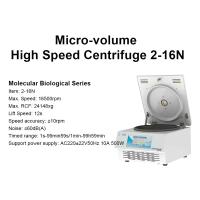 China 16500 RPM High Speed Microcentrifuge 18x5ml Benchtop Microcentrifuge 24148xg 18x5ml for sale