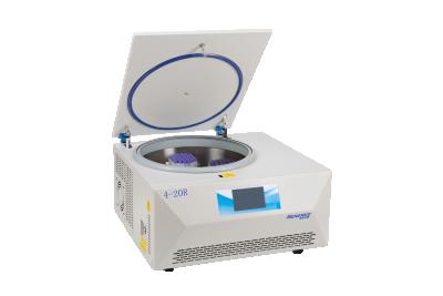 China 20000rpm Refrigerated Benchtop Centrifuge 4x750ml Large Capacity Centrifuge 4-20R for sale