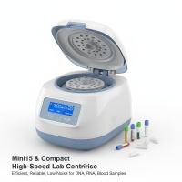 China 15000rpm Mini Centrifuge Machine Customizable Small Lab Centrifuge Low Noise For DNA, RNA And Blood Samples for sale