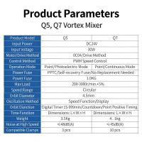 China High Speed Lab Vortex Mixer Compact Benchtop Vortex Mixer With Adjustable Speed for sale