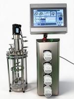 China OEM / ODM Fermentation Bioreactor 5L Glass Bioreactor For High Density Cells And Efficient Bioprocessing for sale