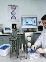 China OEM / ODM Fermentation Bioreactor 5L Glass Bioreactor For High Density Cells And Efficient Bioprocessing for sale