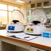 China High Speed PRP Centrifuge Device Compact Centrifuge Lab Equipment 7000rpm With Brushless Motor for sale