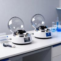 China 12000rpm Mini Centrifuge Machine Portable Laboratory Centrifuge Machines 7900xg For PCR DNA Labs for sale