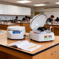 China 12000rpm Mini Centrifuge Machine Portable Laboratory Centrifuge Machines 7900xg For PCR DNA Labs for sale