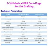 China High Precision PRP Centrifuge Machine 6000rpm Medical Lab Centrifuge Portable for sale