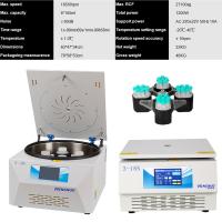 China High Precision Centrifuge Laboratory Equipment 6x50ml Large Volume Centrifuge Low Noise for sale