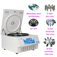 China High Precision Centrifuge Laboratory Equipment 6x50ml Large Volume Centrifuge Low Noise for sale