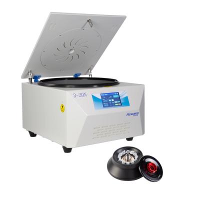 China Multi Capacity Mini Centrifuge Machine High Speed 20000RPM Benchtop Laboratory Centrifuge for sale