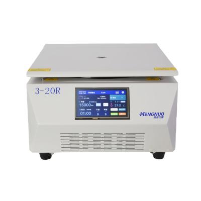 China Versatile Refrigerated Benchtop Centrifuge 20000rpm Cold Centrifuge Machine 4x250ml Rotor -20°C for sale