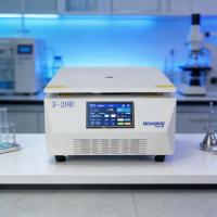 China Versatile Refrigerated Benchtop Centrifuge 20000rpm Cold Centrifuge Machine 4x250ml Rotor -20°C for sale
