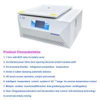 China 20000rpm Refrigerated High Speed Centrifuge 4x750ml Large Capacity Refrigerated Centrifuge 29060xg for sale