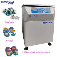 China 5500rpm Floor Standing Refrigerated Centrifuge 4x1000mL Centrifuge For Laboratory Use for sale