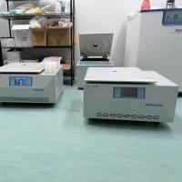 China 6000rpm Refrigerated Table Top Centrifuge 4x750ml Capacity Laboratory Centrifuge 99 Presets Touch Screen for sale