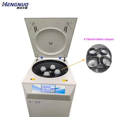 China Floor Standing High Speed Centrifuge 6000RPM Large Capacity Centrifuges 1.5kw for sale