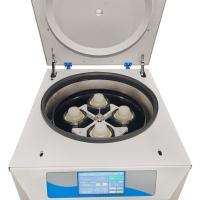China 4x1000ml Large Capacity Centrifuge Machine 5500rpm Blood Bank Refrigerated Centrifuge for sale
