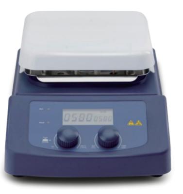 China 100rpm - 1500rpm Magnetic Hotplate Stirrer 380°C LCD Digital Hotplate Stirrer  For Laboratory Research for sale
