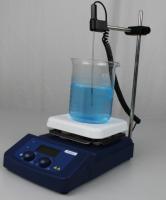 China 100rpm - 1500rpm Magnetic Hotplate Stirrer 380°C LCD Digital Hotplate Stirrer  For Laboratory Research for sale