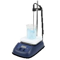 China 80rpm - 1500rpm Digital Hot Plate Stirrer 7 Inch LCD Heated Magnetic Stirrer for sale