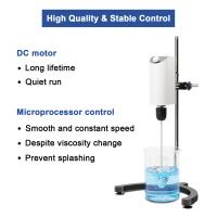 China OLED Digital Overhead Stirrer 10L Overhead Laboratory Stirrer 200RPM - 2500RPM OS10-Pro for sale