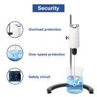 China OLED Digital Overhead Stirrer 10L Overhead Laboratory Stirrer 200RPM - 2500RPM OS10-Pro for sale
