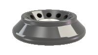China Ultra Light Centrifuge Rotor Corrosion Free NCP Rotor For 2-16R for sale
