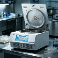 China 2250xg RCF Table Top Centrifuge 4000rpm Table Top Centrifuge Machine 5-inch Touchscreen 4 Operating Modes for sale