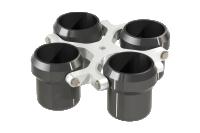 China Lightweight Swing Out Rotor NCP Swing Bucket Rotor 4x250mL 57% Lighter Than Aluminum for sale