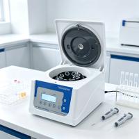 China 2-4B Benchtop Medical Centrifuge Machine Brushless 4000rpm 8x15ml/12x10ml CE for sale