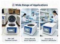 China 2-4B Benchtop Medical Centrifuge Machine Brushless 4000rpm 8x15ml/12x10ml CE for sale