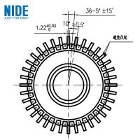 China 36P Segment DC Motor Hook Armature Commutator 15.1 X 40.5 X 28mm for sale