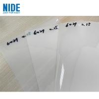 China 6021 Motor Insulating Paper Milky White PET Insulating Film Slot Paper for sale