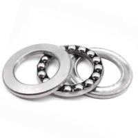 China Carbon Steel Single Direction Thrust Ball Bearing With Flat Seat for sale